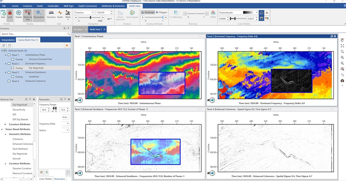 Real-Time Seismic Attribute Analysis | GVERSE